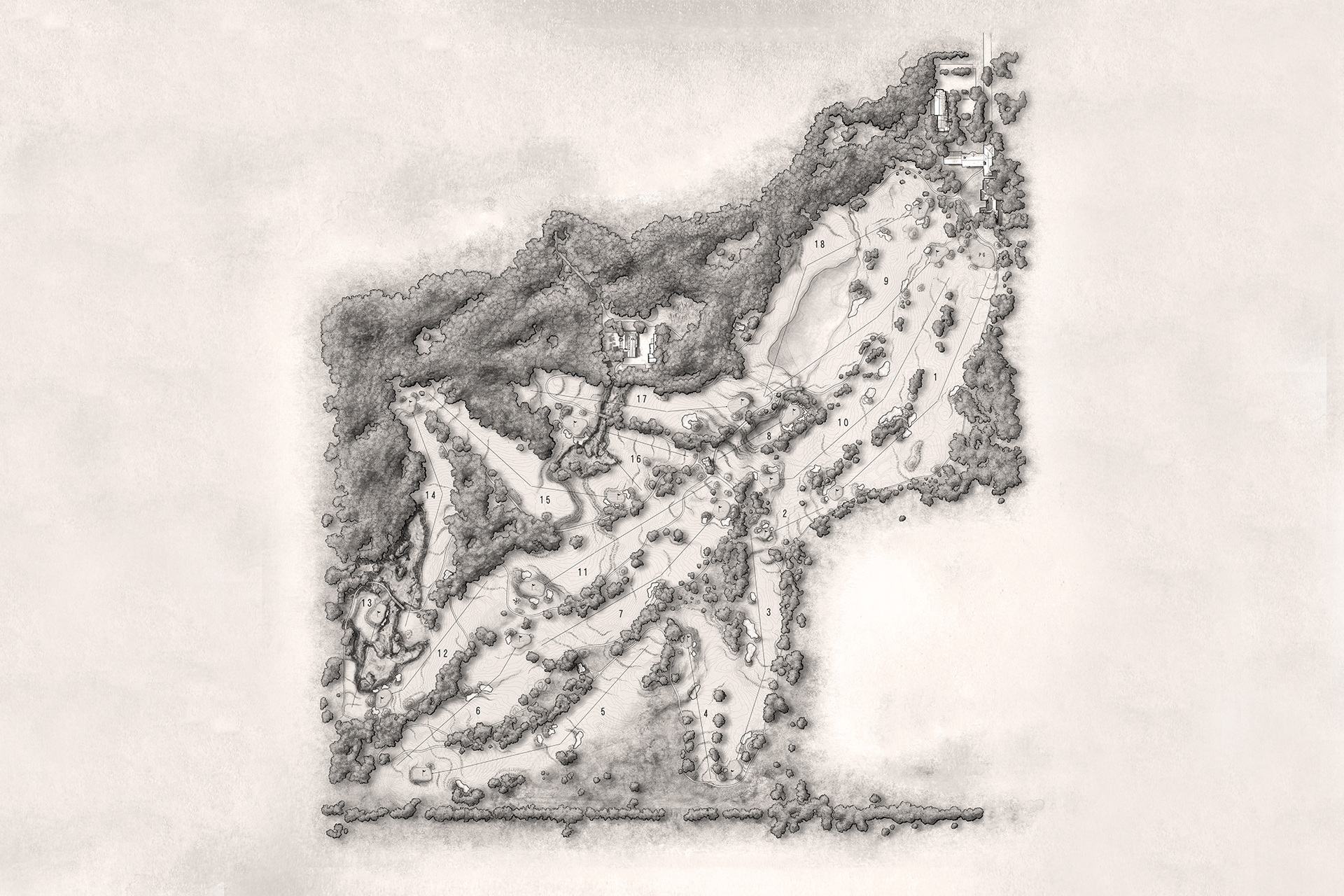 Rolling Oaks at World Woods Golf Club • Rhebb & Johns Golf Course Design